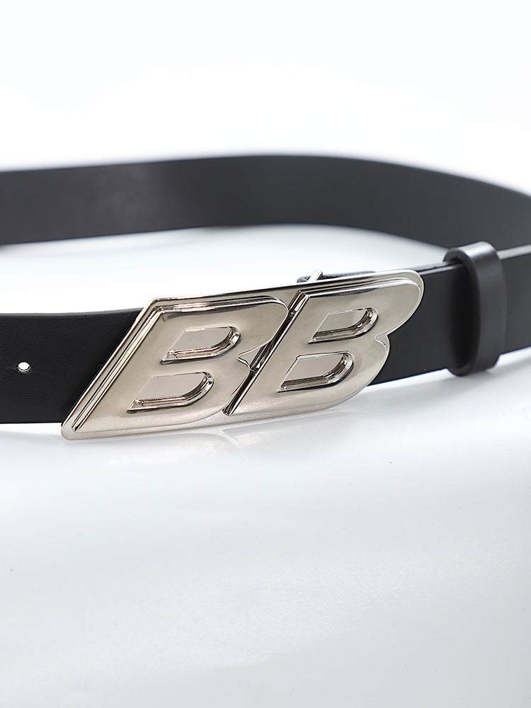 Heavy Metal Double B Belt - ArtsKoreanMan