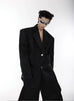 Effortlessly Chic: Simple Shoulder Pad Suit – ArtsKoreanMan