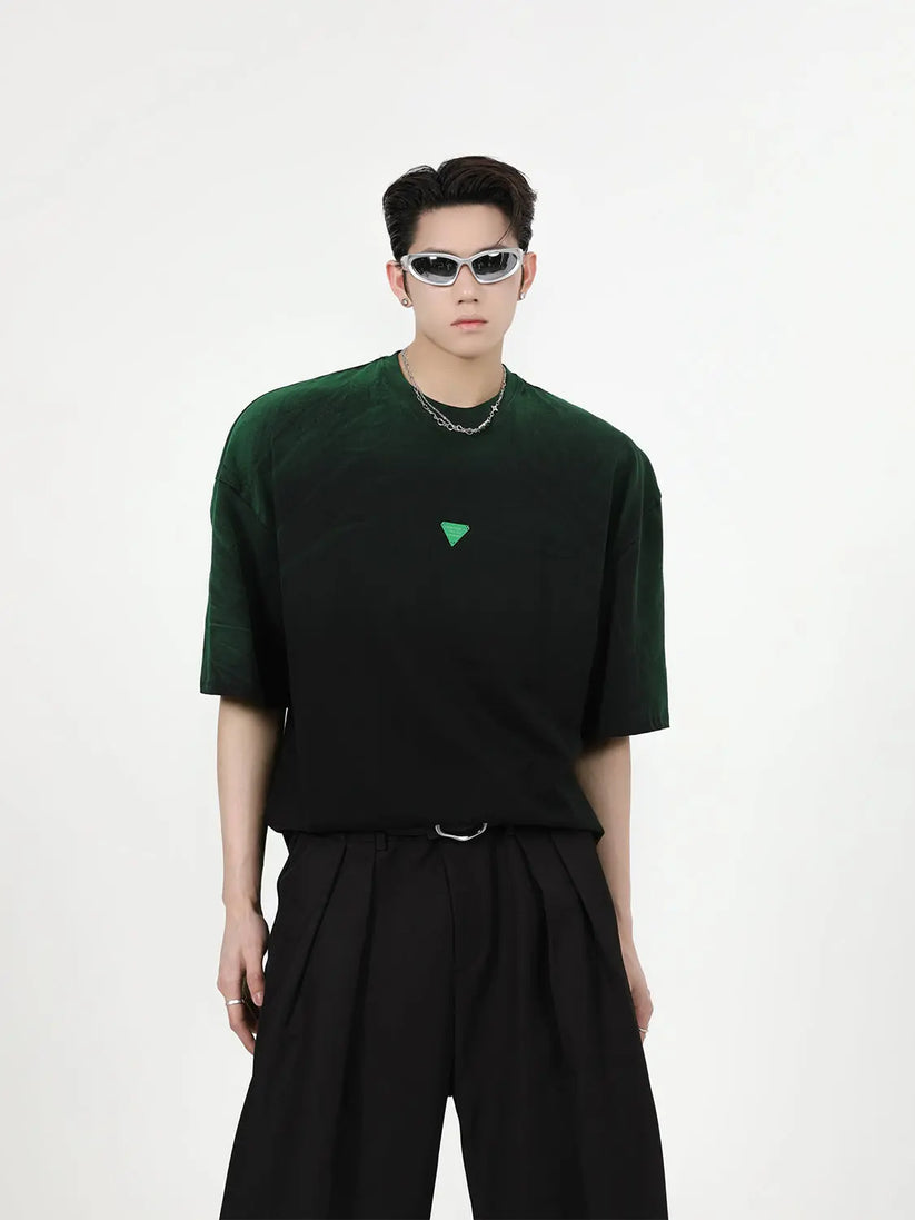 Casual Chic: Simple Contrast Color T-Shirt for Effortless Style ...