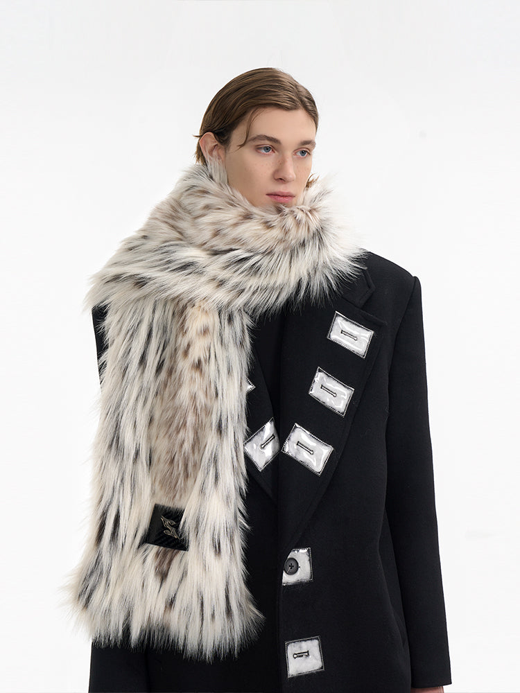 Trendy Faux Fur Neck Scarf for Couples - Stylish Winter Accessory ...